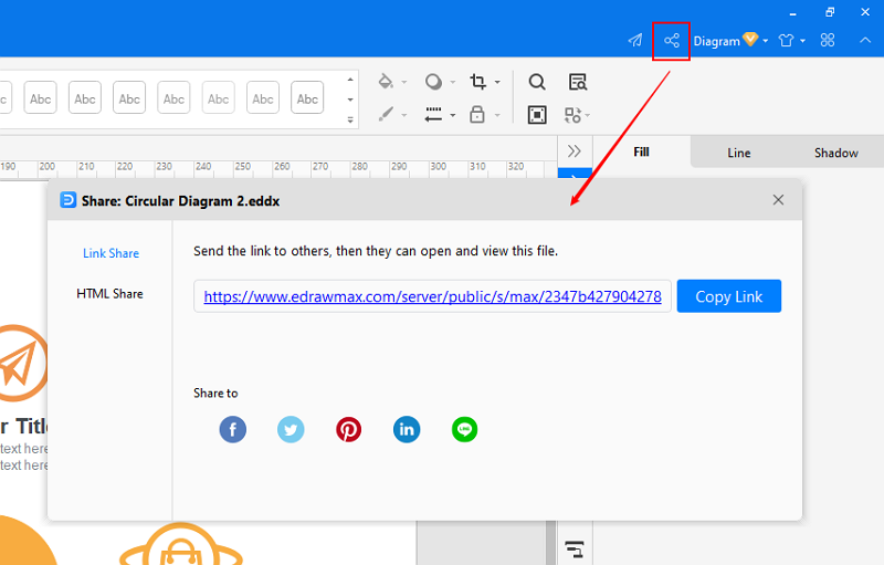 How to Make a Circular Diagram - Edraw